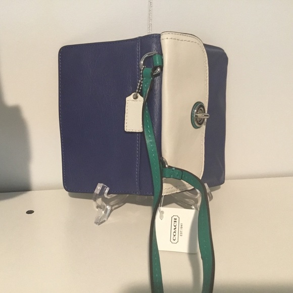 Coach | Bags | Retired Nwt Coach Dylan Crossbody Bluewhite | Poshmark